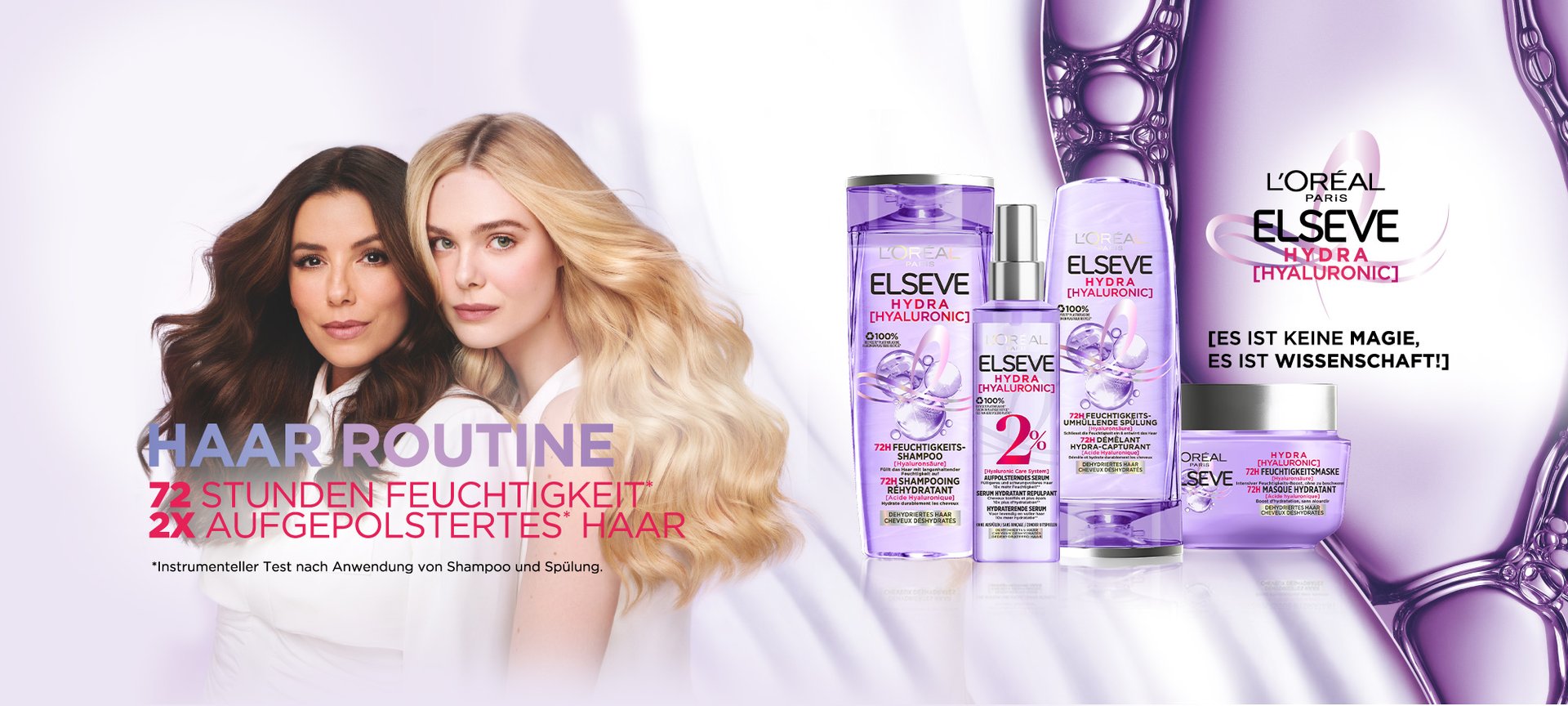 ELSEVE HYDRA HYALURONIC HAAR ROUTINE